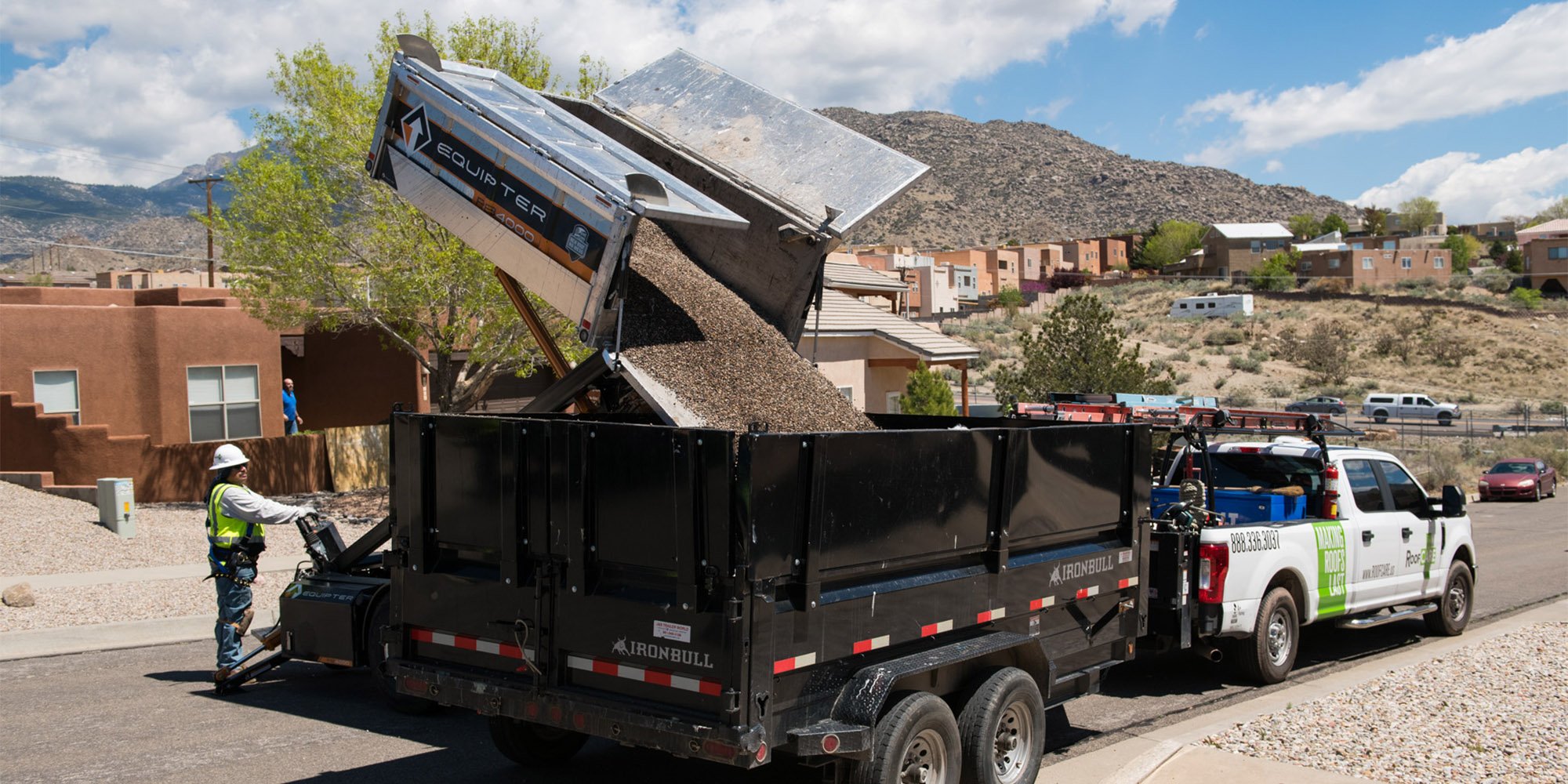 Equipter 4000 | Roofing Trailer