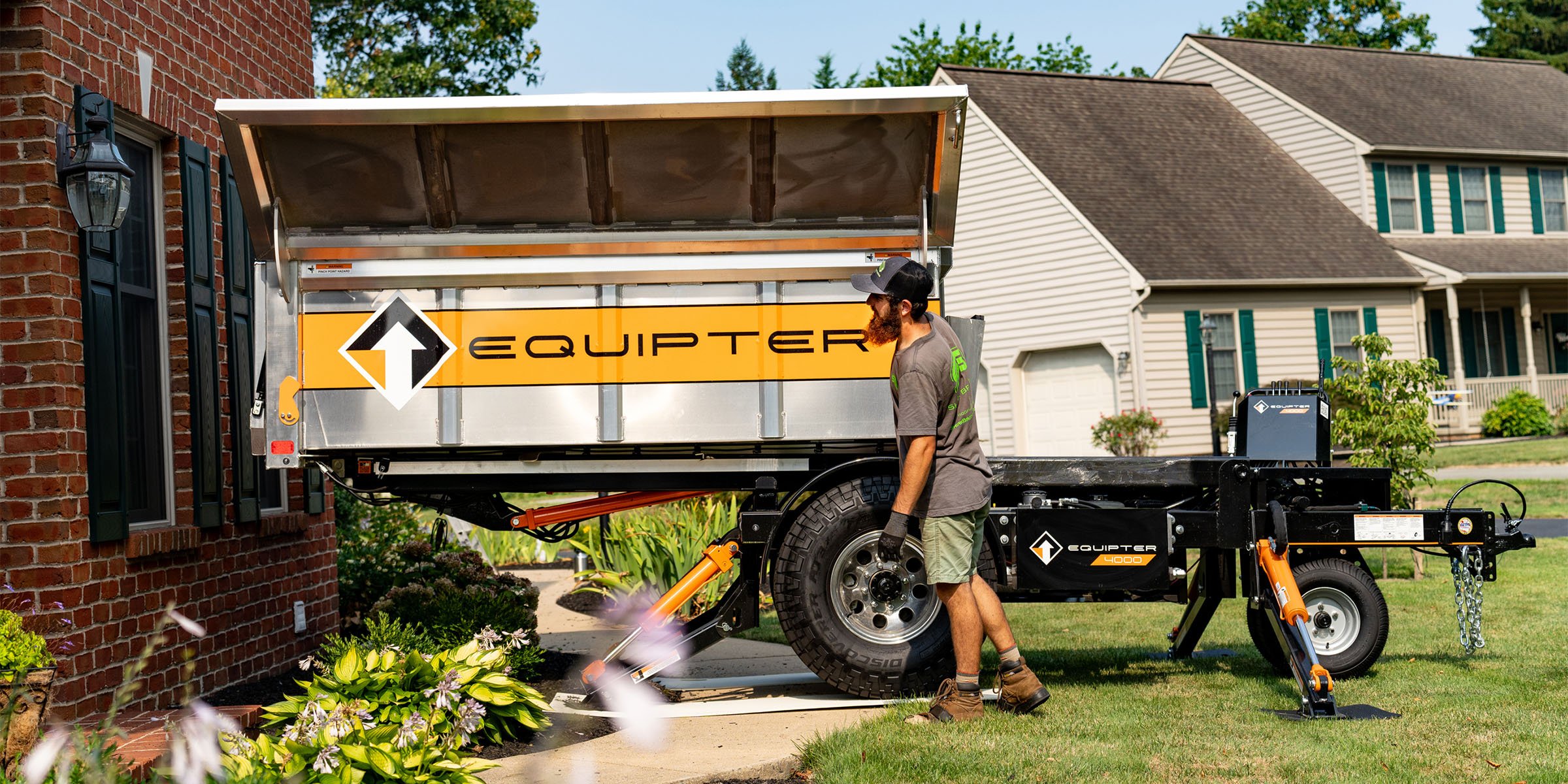 Equipter 4000 | Roofing Trailer