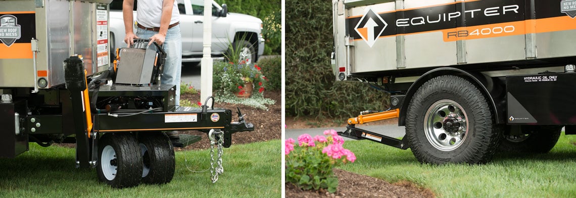 The Equipter RB4000: The Drivable Dump Trailer that Drives Up Profits