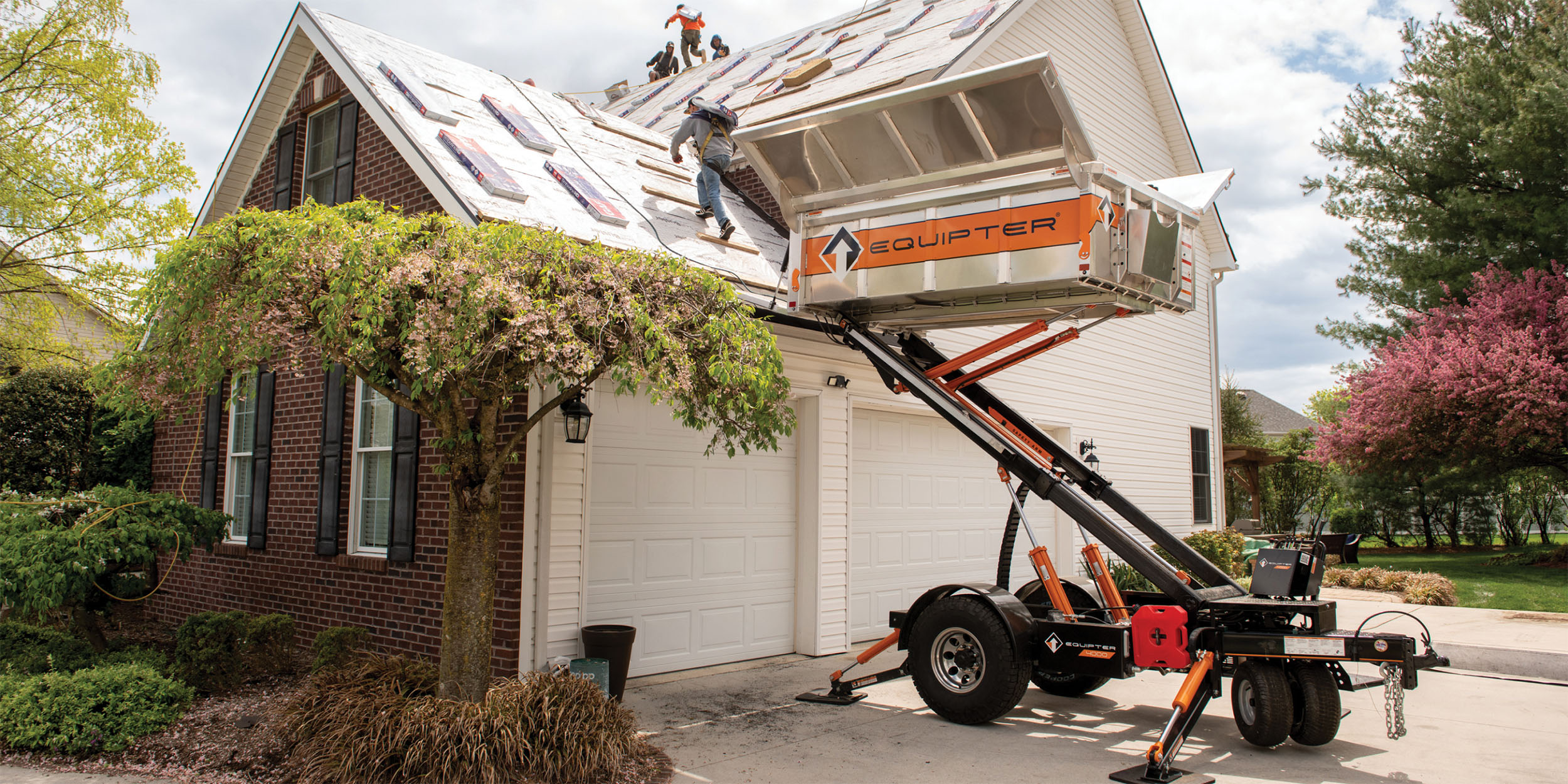 Equipter 4000 | Roofing Trailer