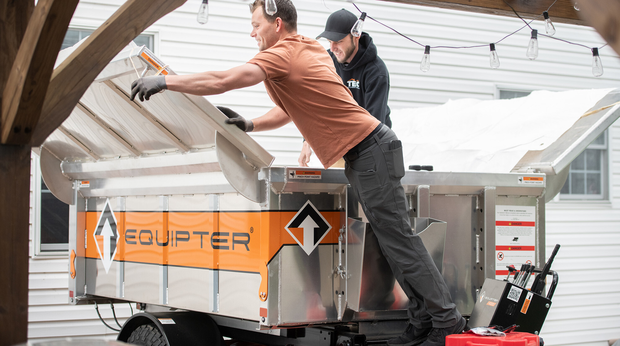 Equipter 4000 | Roofing Trailer