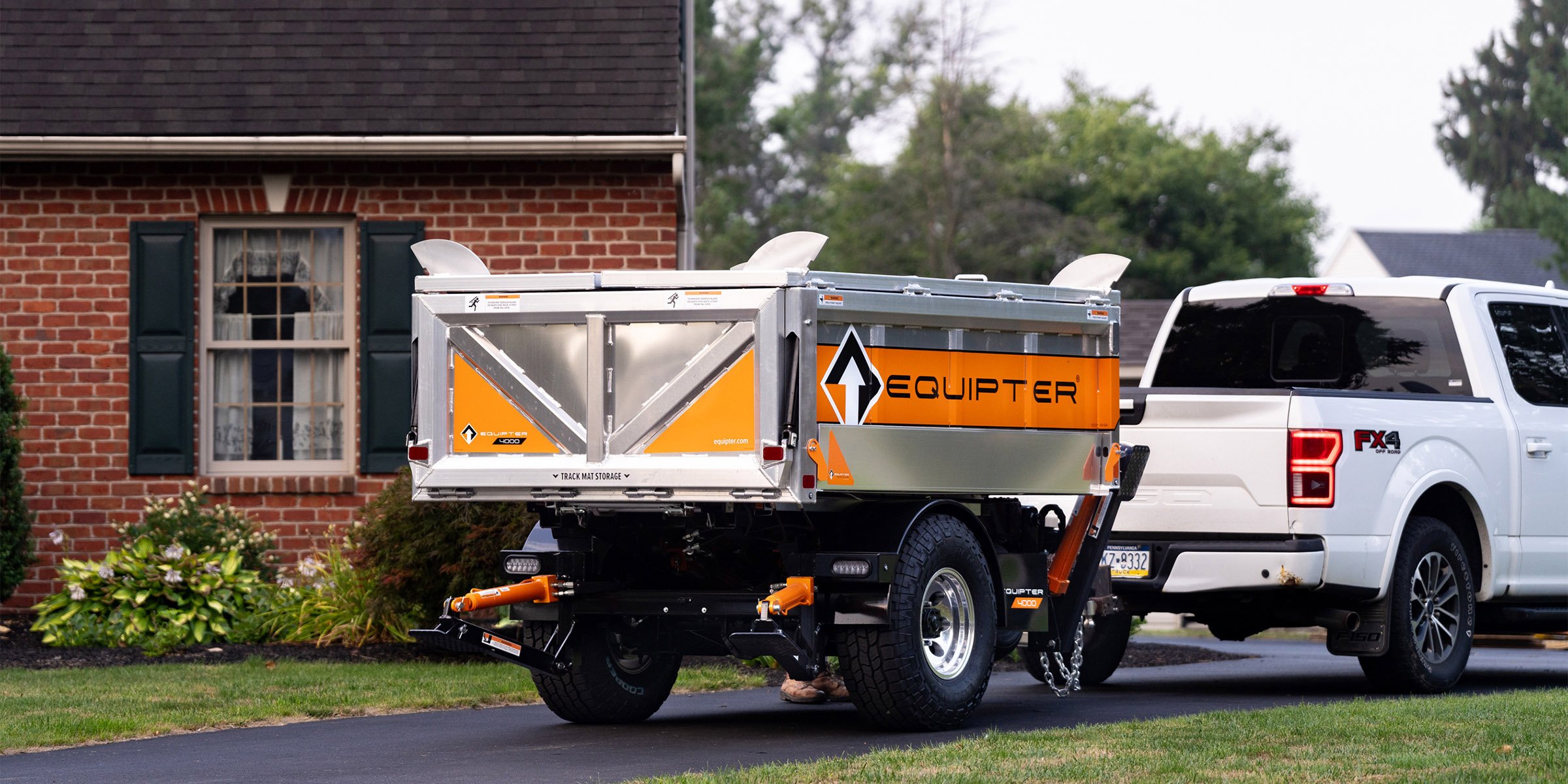 Equipter 4000 | Roofing Trailer